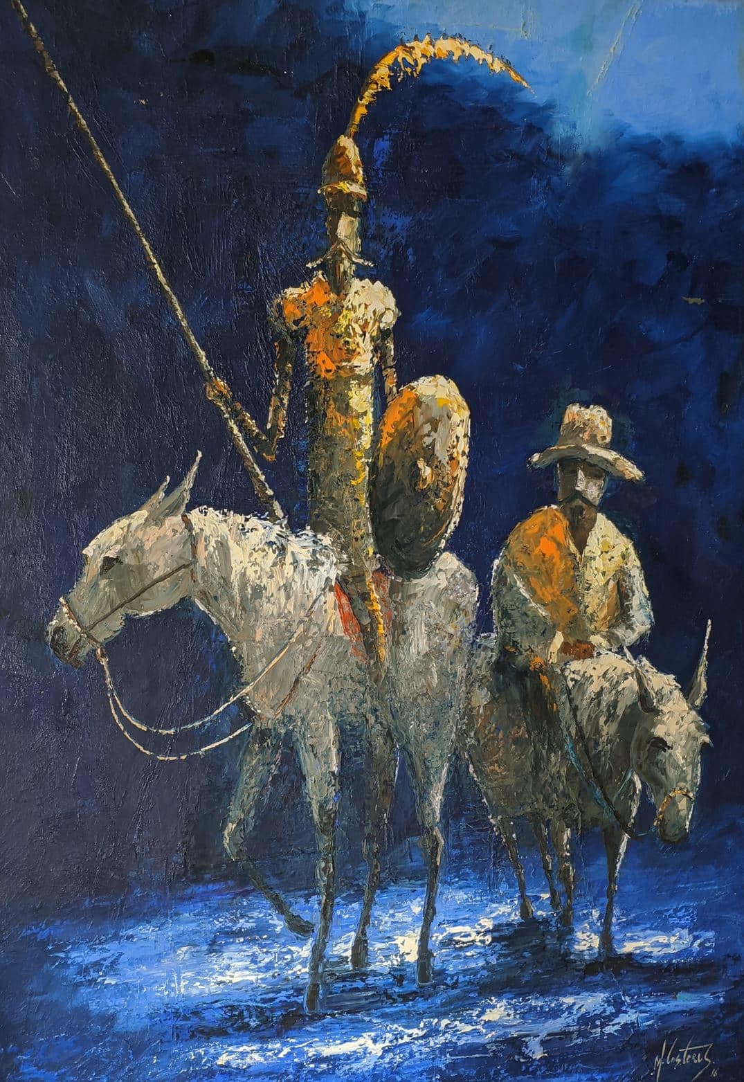 Pintura em Tela - Professor Costerus