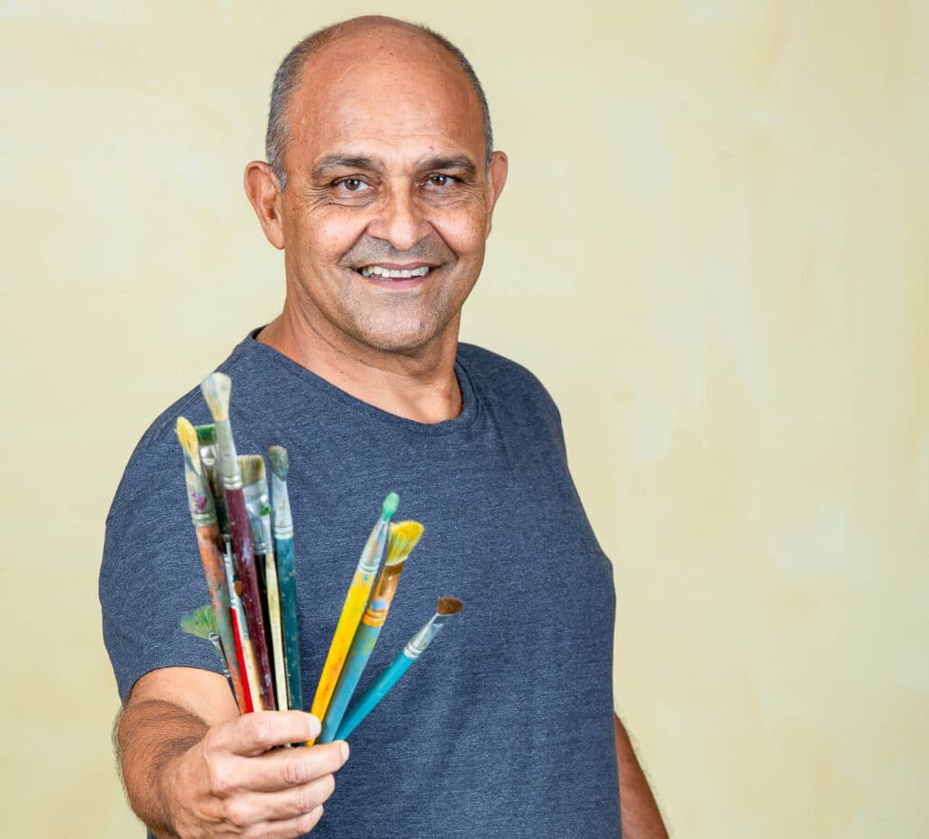 Aulas Presenciais de Pintura em Tela - Professor Costerus