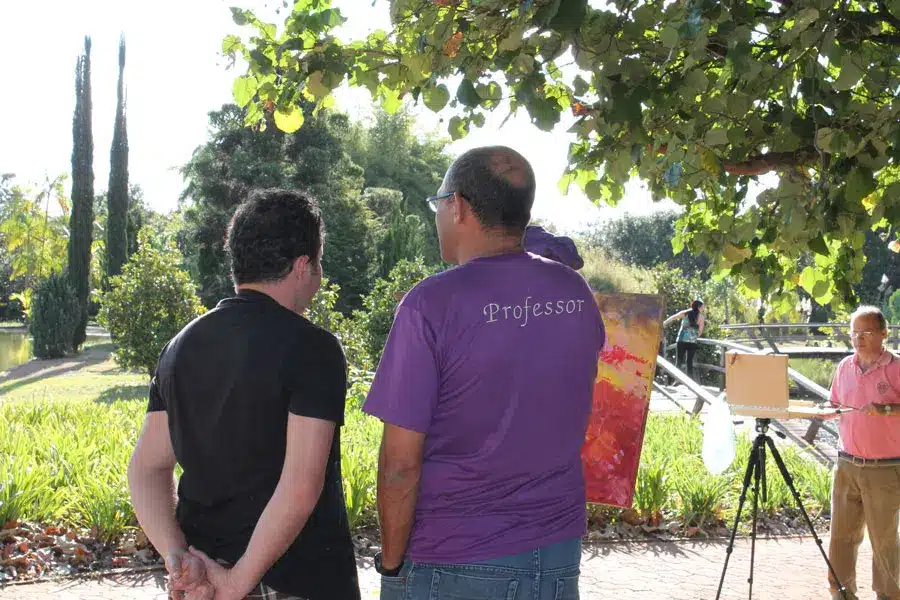 Aulas Presenciais de Pintura em Tela - Professor Costerus
